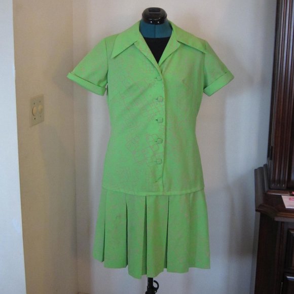 Vintage College Girl | Dresses | Vintage College Girl Dropped Waist ...